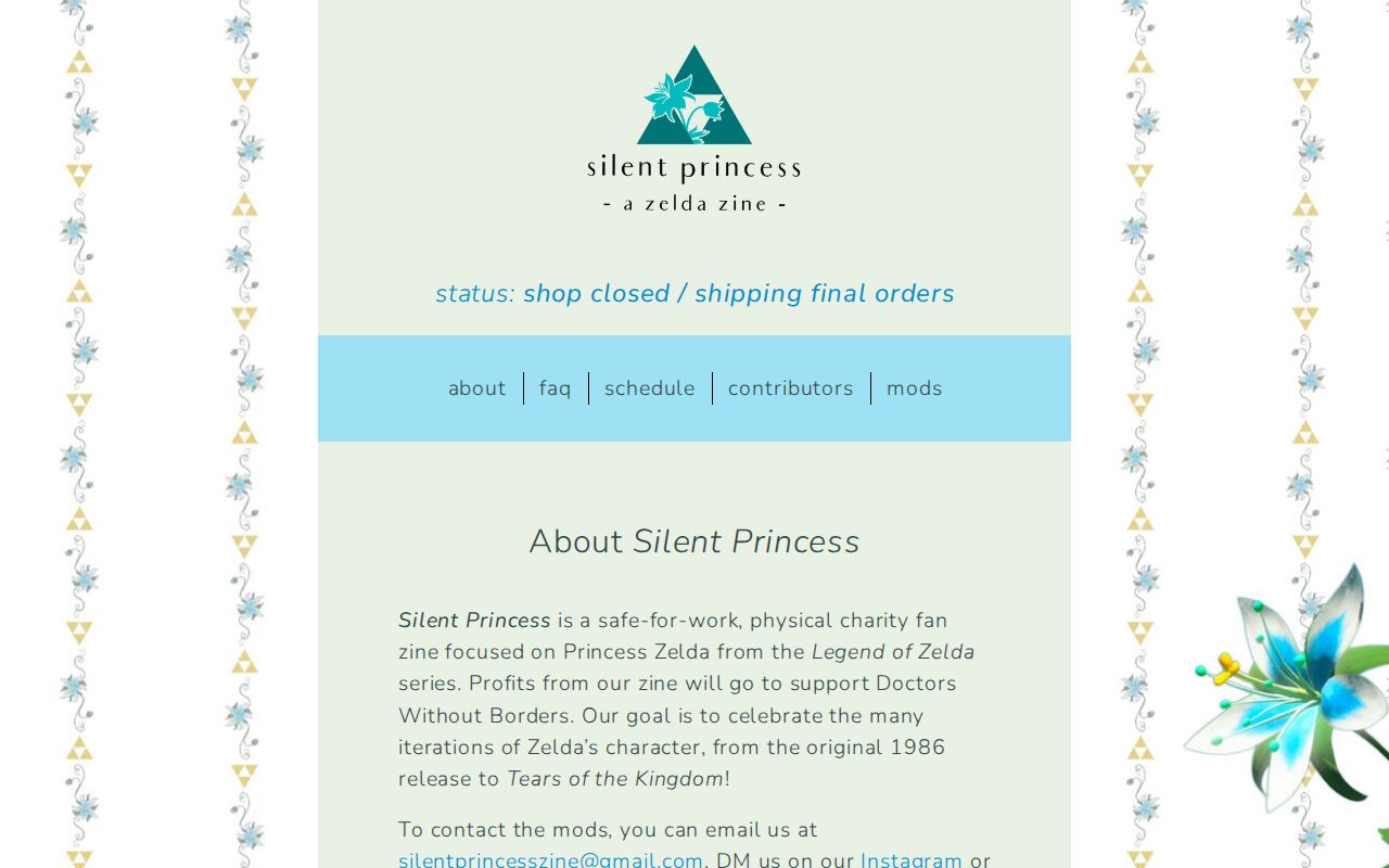 Silent Princess: A Zelda Zine